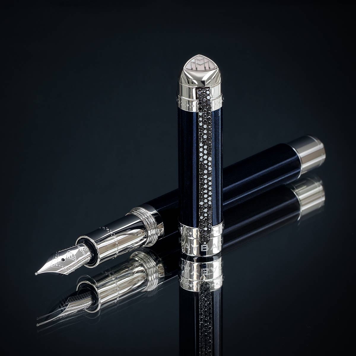 MAYBACH Fountain pen with 100 diamonds - Limited Edition