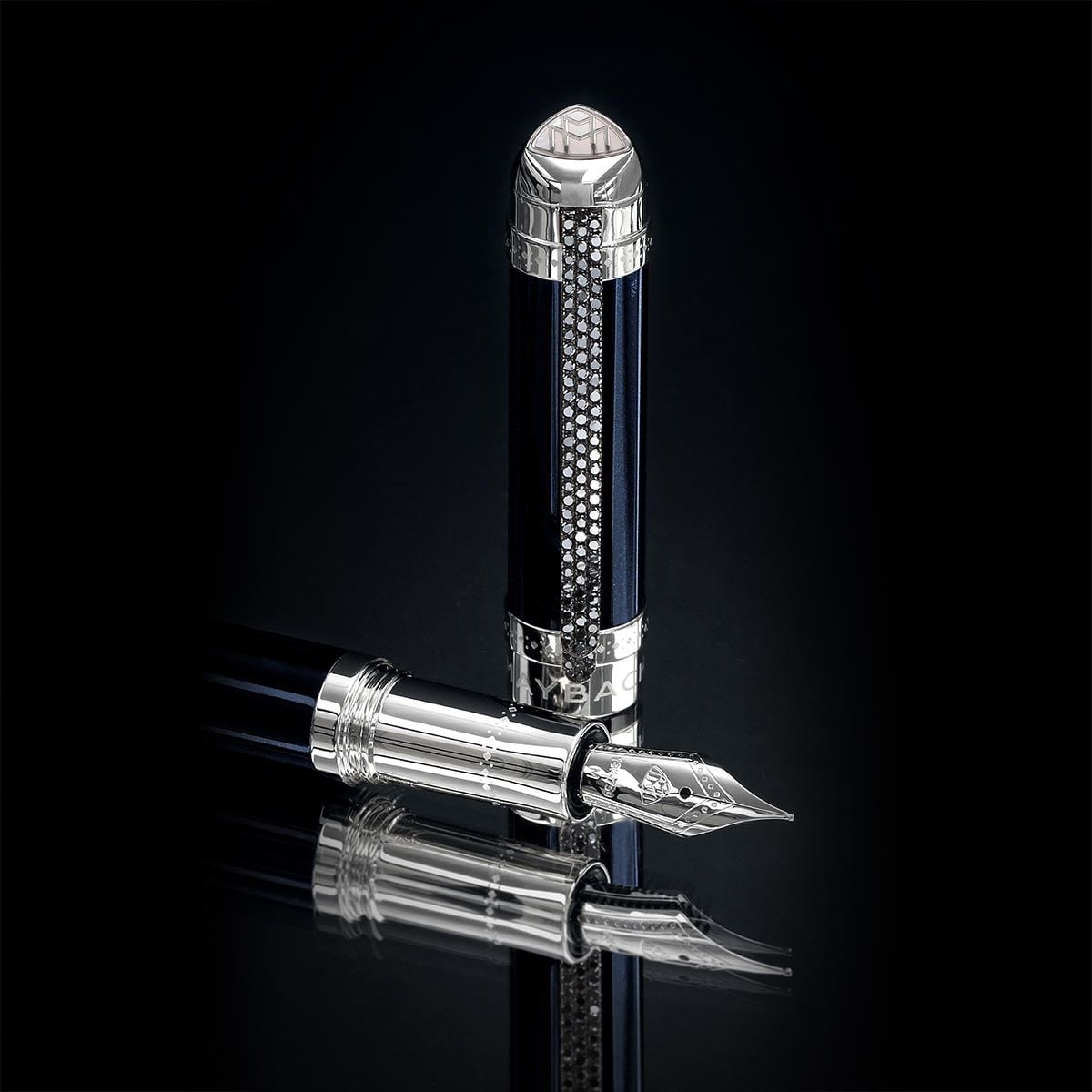 MAYBACH Fountain pen with 100 diamonds - Limited Edition