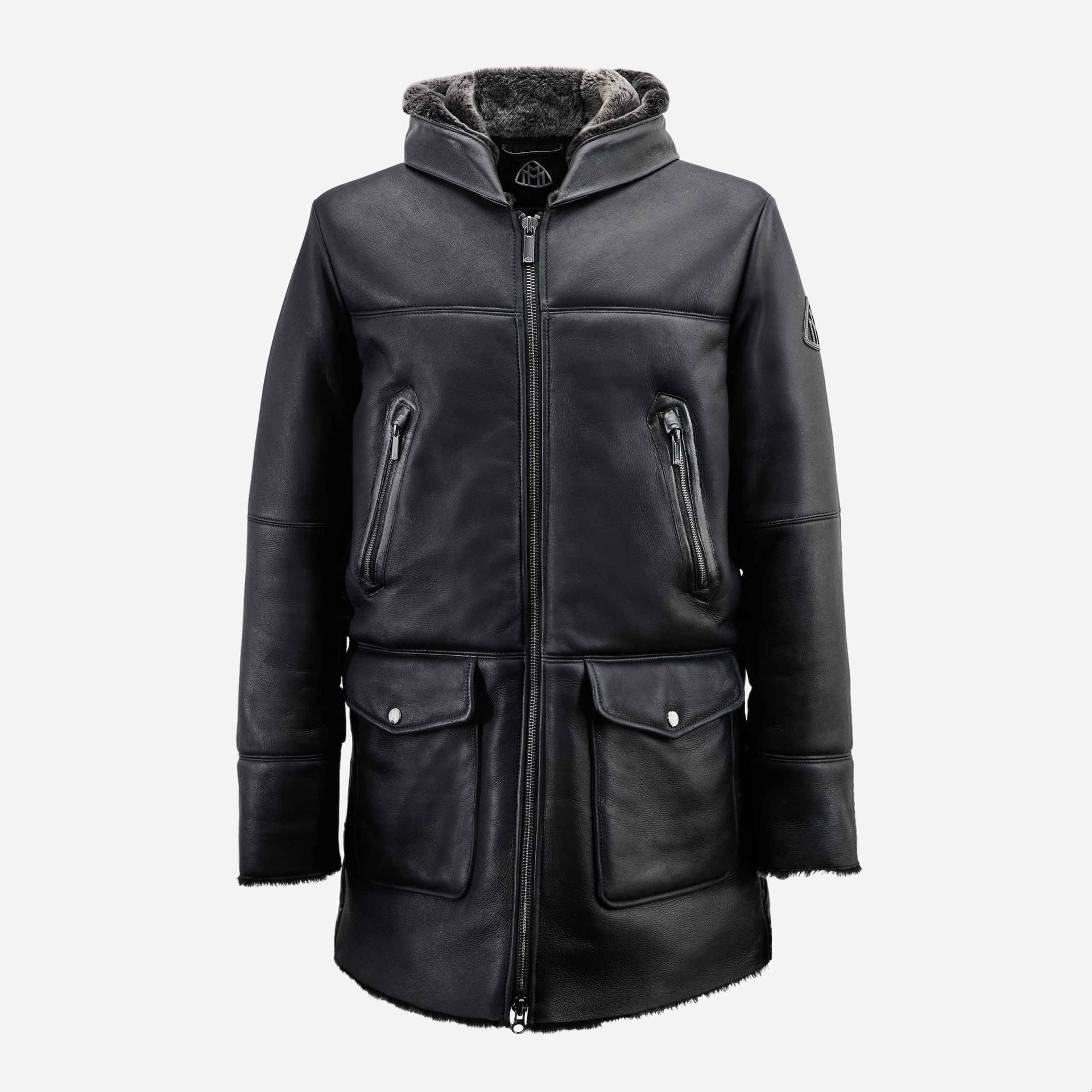 MAYBACH leather jackets and outdoor jackets with tech fibres